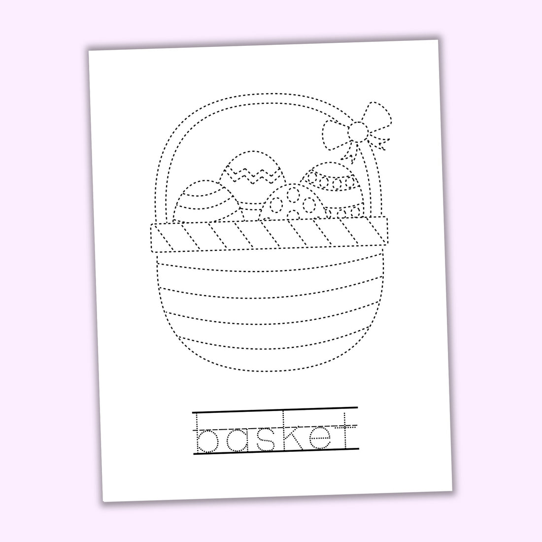 Easter Tracing Worksheets – Printables by The Craft-at-Home Family