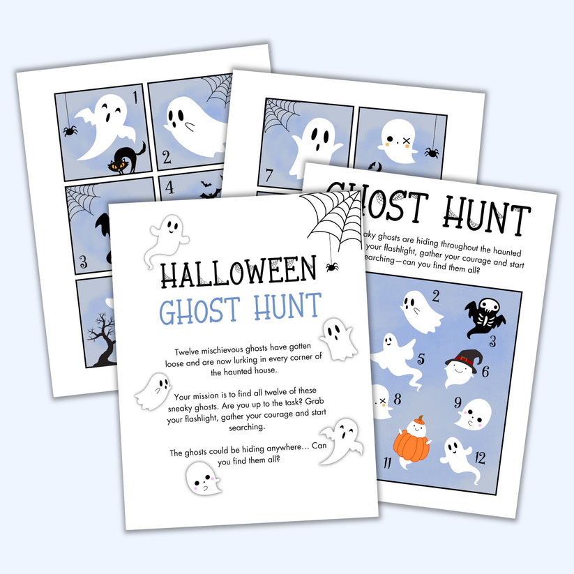 Halloween Ghost Hunt Game – Printables by The Craft-at-Home Family